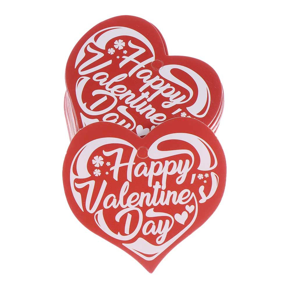 50Pcs Valentijnsdag Kraft Tags Labels Inpakpapier ... – Grandado