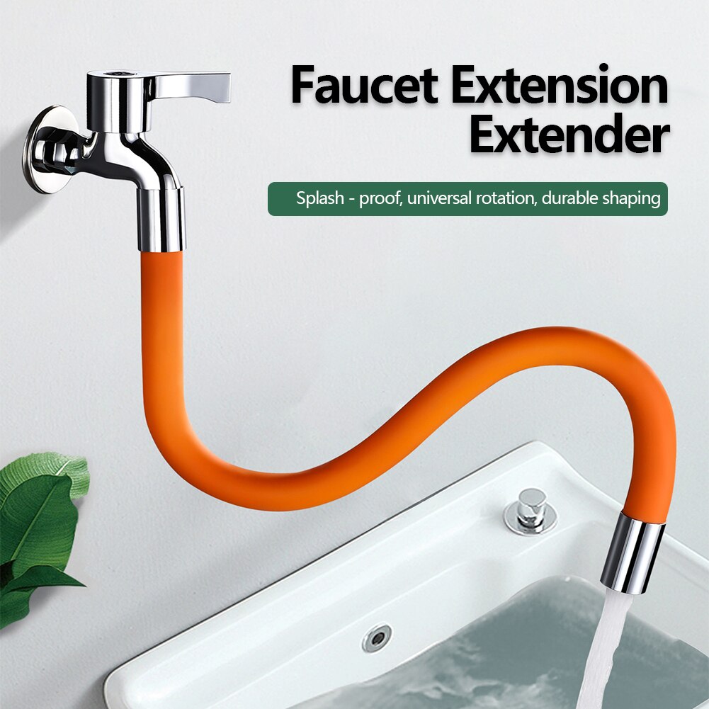 Faucet Extension Extender Flexible Hose Silicone T... – Vicedeal