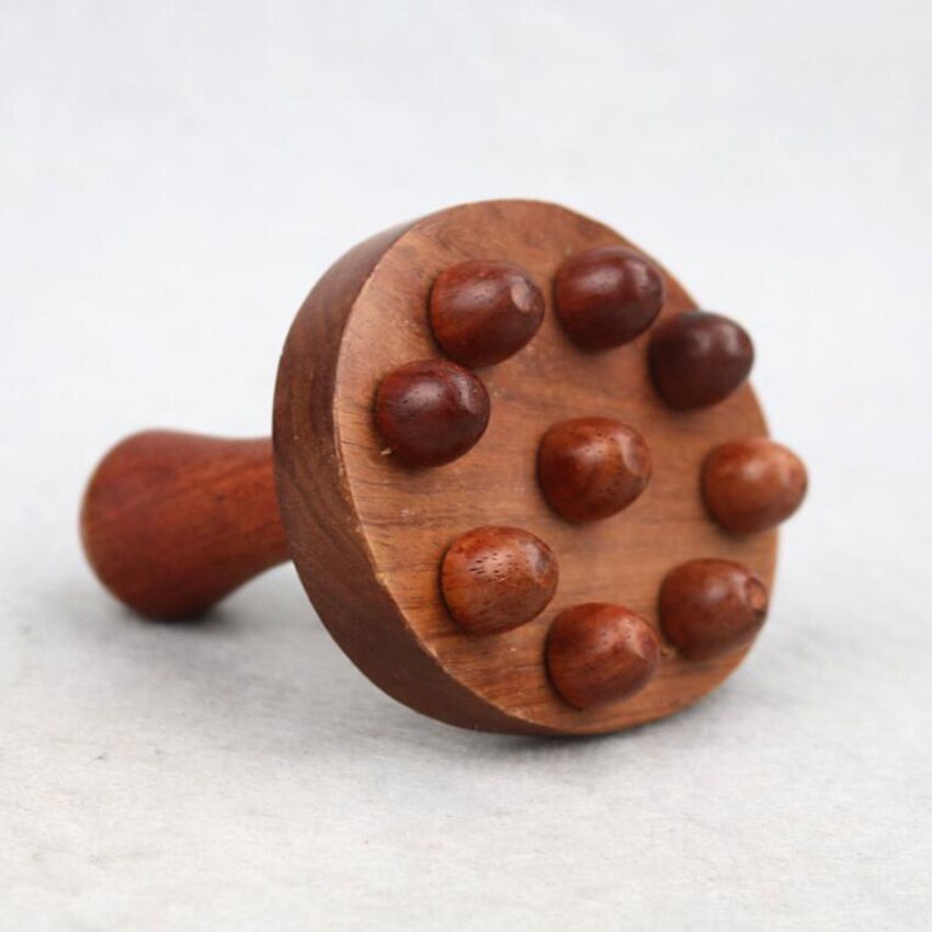 Handheld Wood Acupuncture Massager Roller Body Sli... – Vicedeal