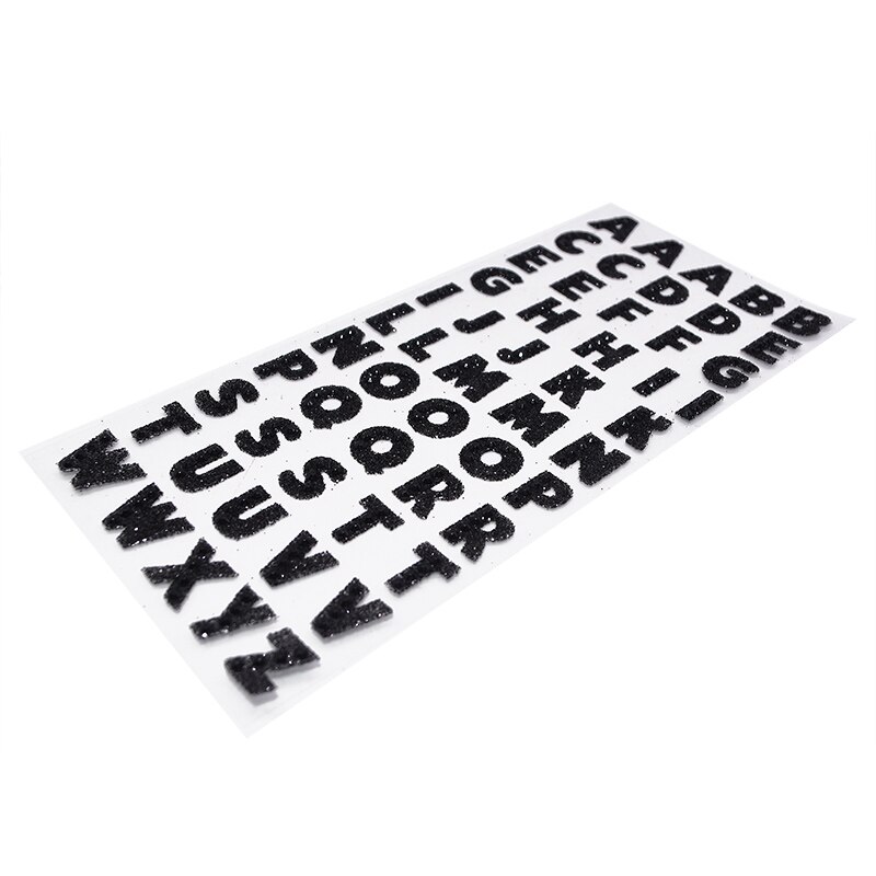 1sheet English Letters Rhinestone DIY Logo Strass ... – Grandado