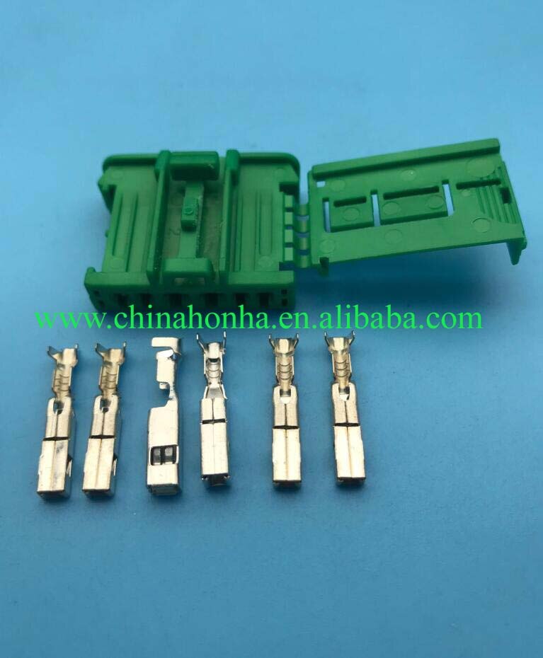 6 pin green 2.8/1.5mm vrouwelijke auto elektronisc... – Grandado
