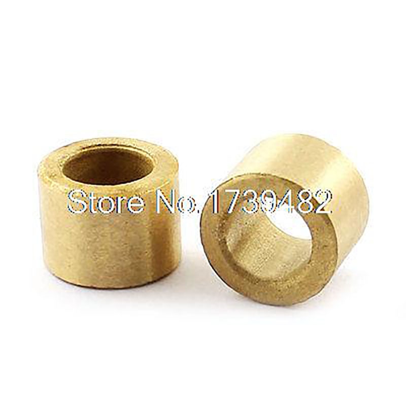 2PCS Oil Impregnated Sintered Bronze Bushing 10mm ... – Grandado