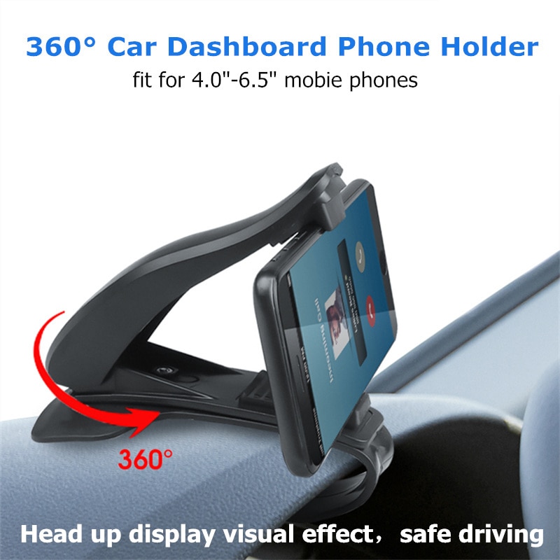 Car Dashboard Phone Stand 360 degree Rotating fold... – Vicedeal
