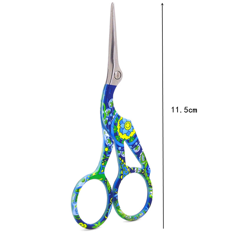 Stainless Steel Antique Stork Scissors Embroidery ... – Grandado
