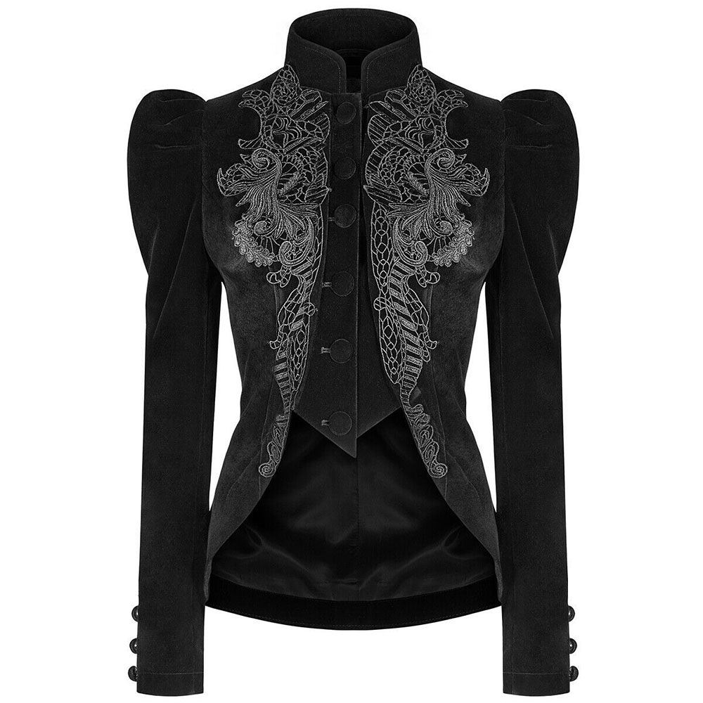Women PU Jackets Casual Gothic Punk OL Ladies Plus... – Grandado