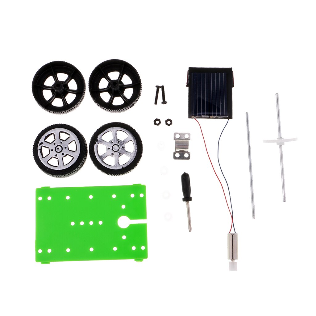 Mini Solar Power Car Toy Self Assembly RC Model Pu... – Grandado
