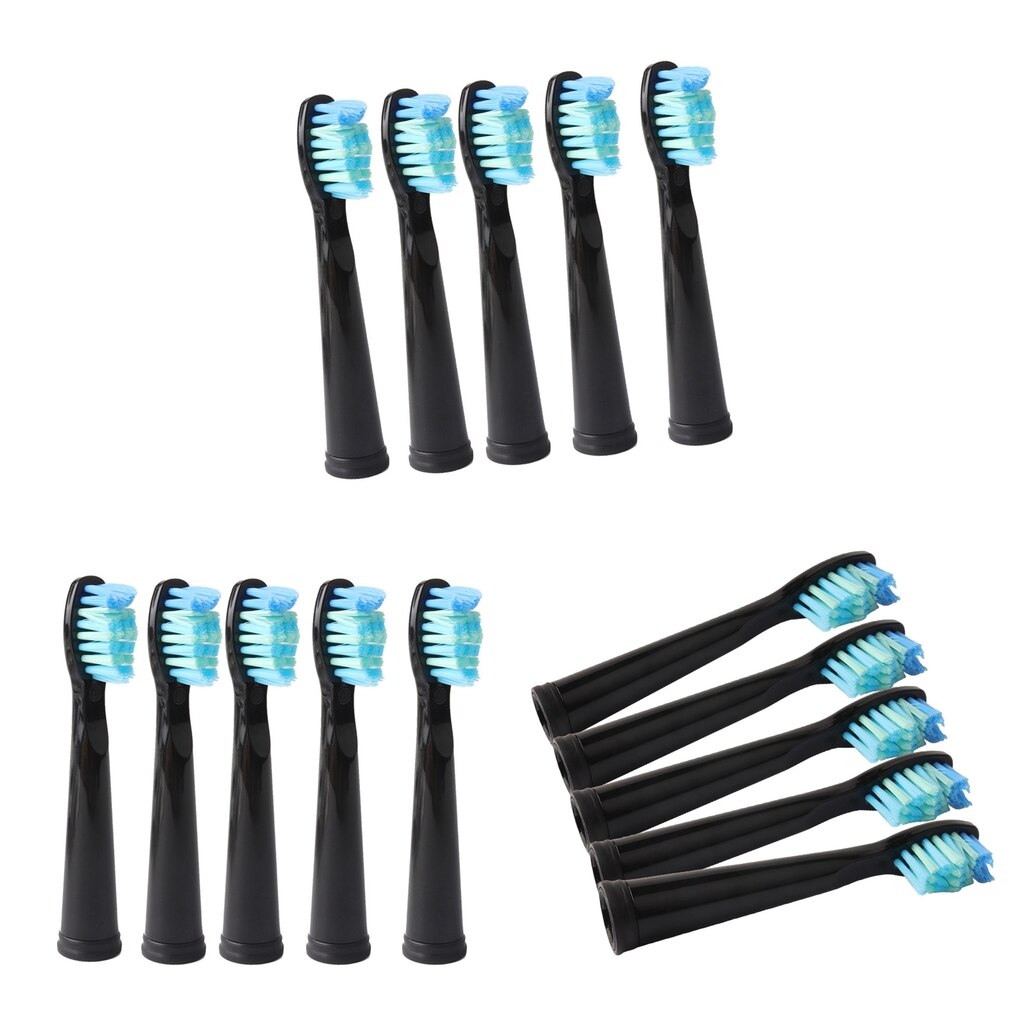Pack of 15 Sonic Replacement Tools Soft Bristle Tooth Brush Head For E1 ...