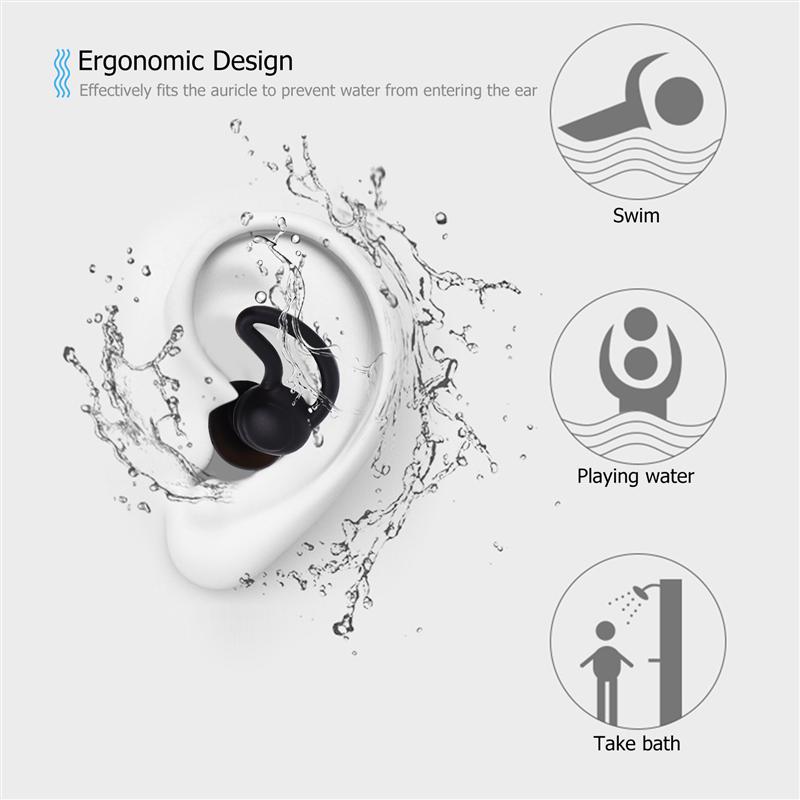 4pcs Swimmer Ear Plugs Water Protection Adult Swim... – Vicedeal