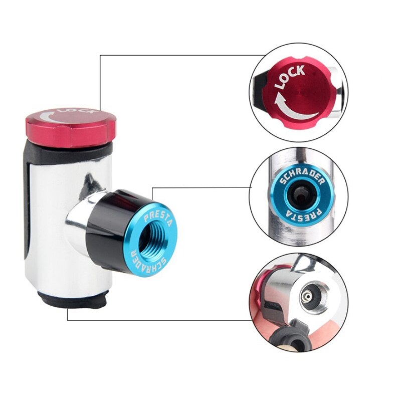 Giyo co2 pump för cykel schrader presta adapter c... – Grandado