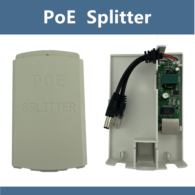 PoE Splitter Box For IP Camera 48V conversion to 1... – Vicedeal
