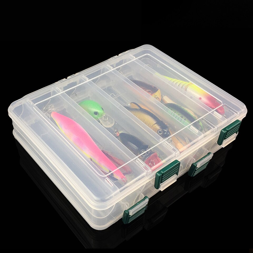 Plastic Fishing Lure Box 20.5cm*17cm*5cm Compartme... – Vicedeal
