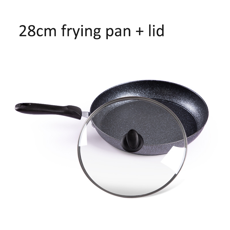 Pan Non-stick Frying Pan with Lid Maifan Stone Coa... – Grandado
