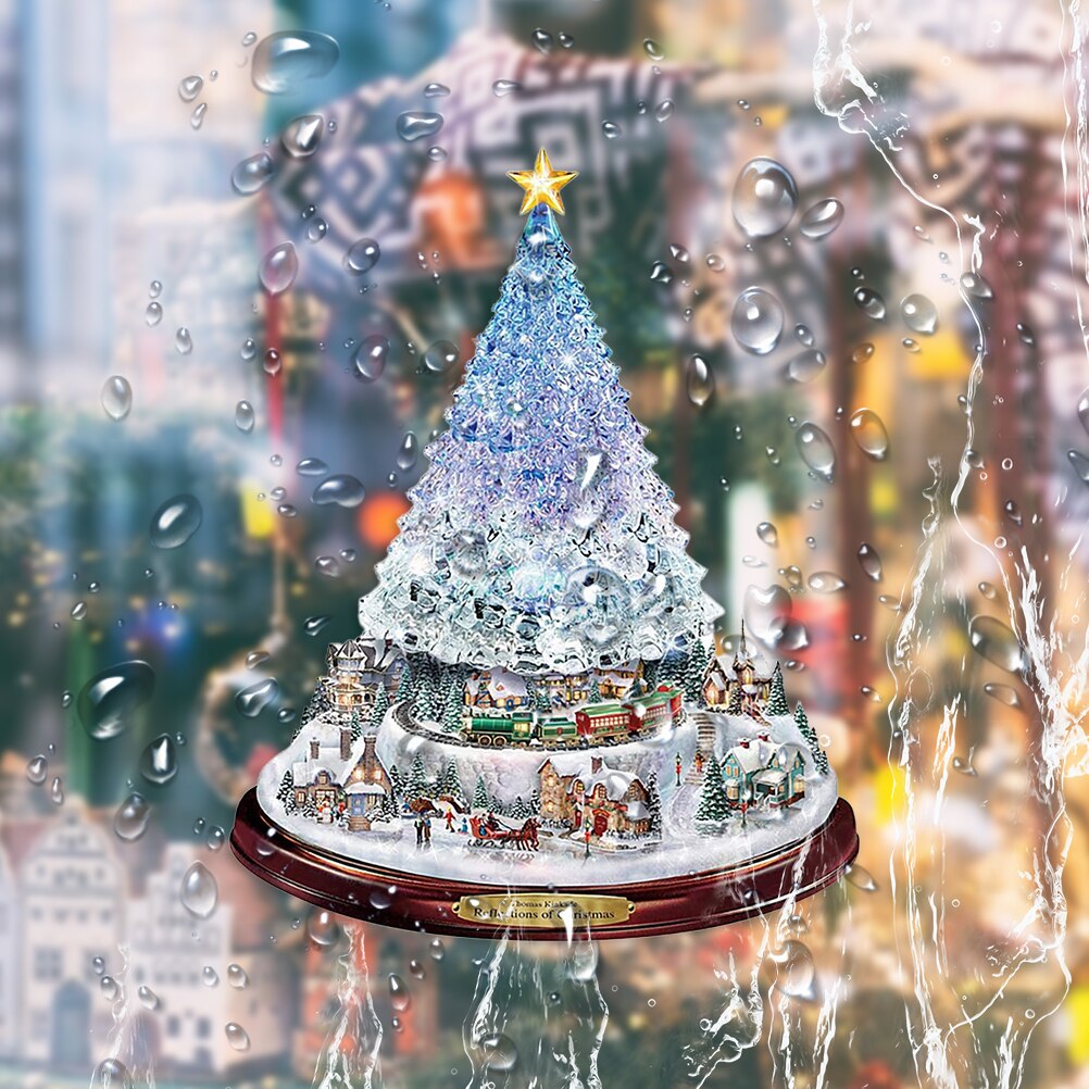 Christmas Tree Wall Stickers Christmas Window Clin... – Grandado