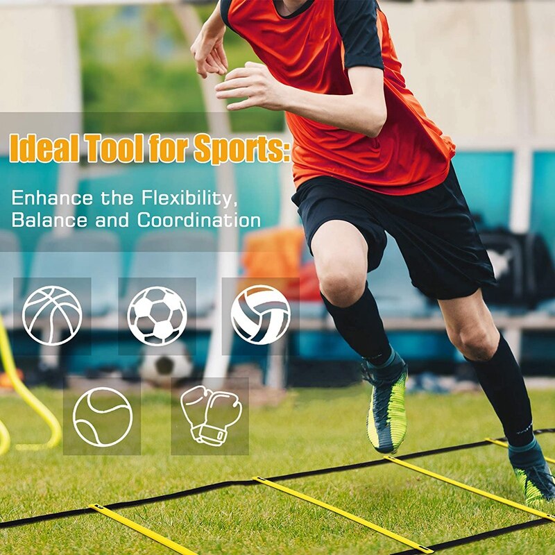 Sports Speed Agility Training Set 12 Disc Cones 4 ... – Grandado