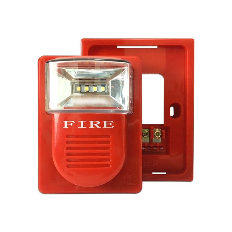 Sound And Light Alarm Siren Flashing Red Light All... – Vicedeal
