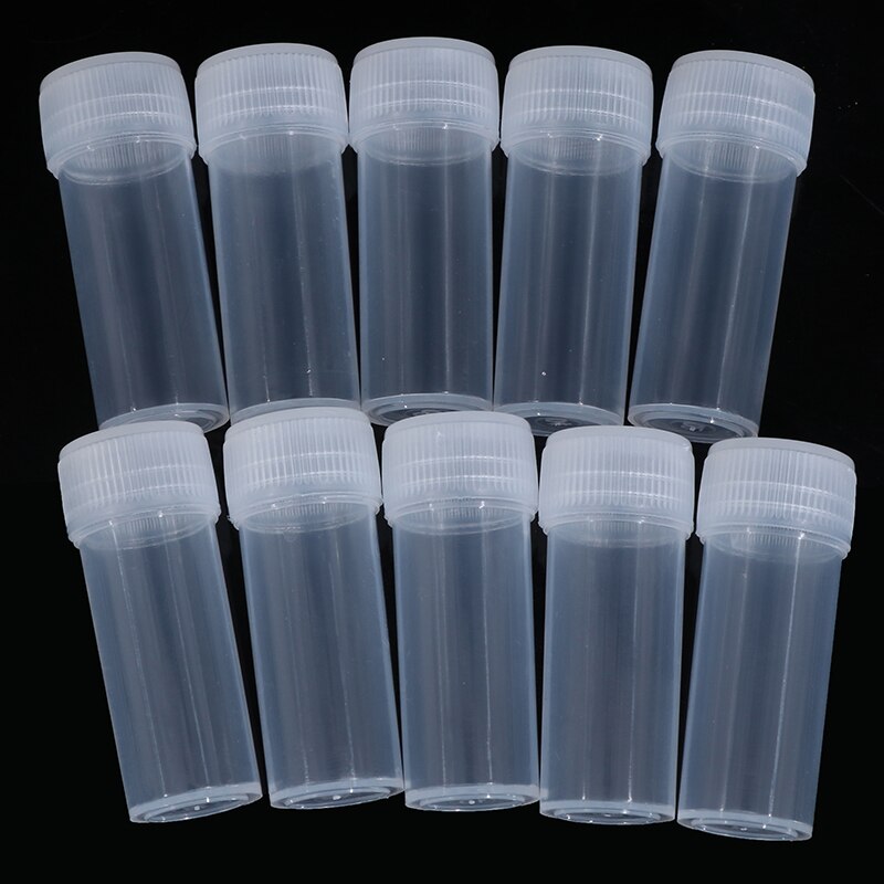 10Pcs/Lot 5ml Mini Medicine Bottle Plastic Test Tu... – Grandado