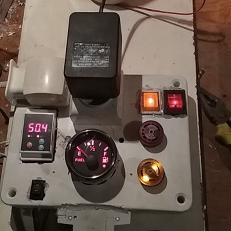 52Mm Brandstofmeter 0-190Ohm Schakelbare 240-33Ohm... – Vicedeal