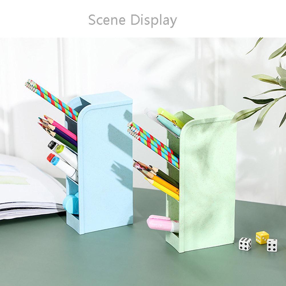 Desktop Organizer Pen Holder Kawaii 4 Gird Desk Ma... – Vicedeal