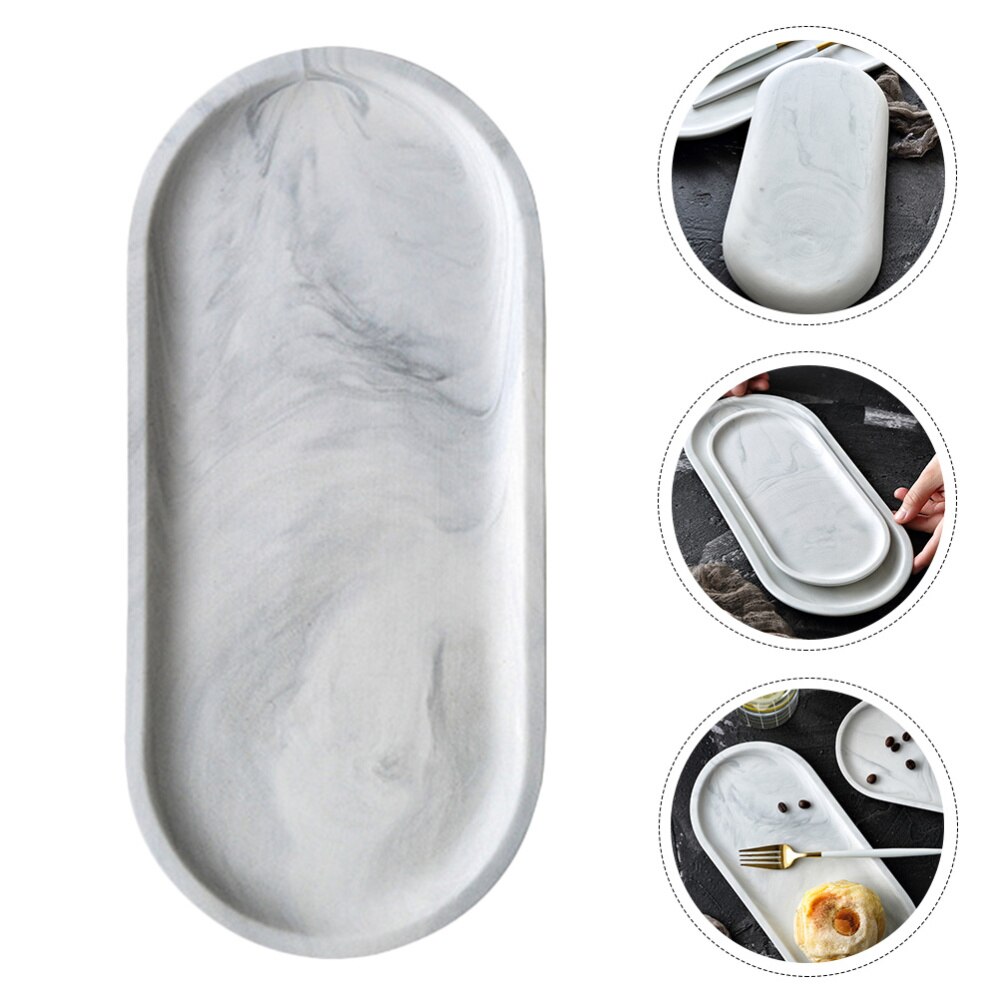 1pc Snack Plate Food Tray Simple Food Place Tray F... – Grandado