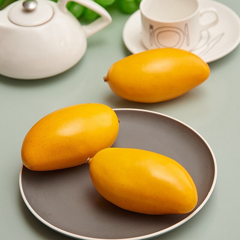 Prop mango Simulated fruit model Toddler toy Food ... – Grandado