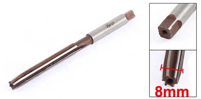 HSS 8mm Cutting Diameter 6 Flutes Straight Hand Re... – Vicedeal