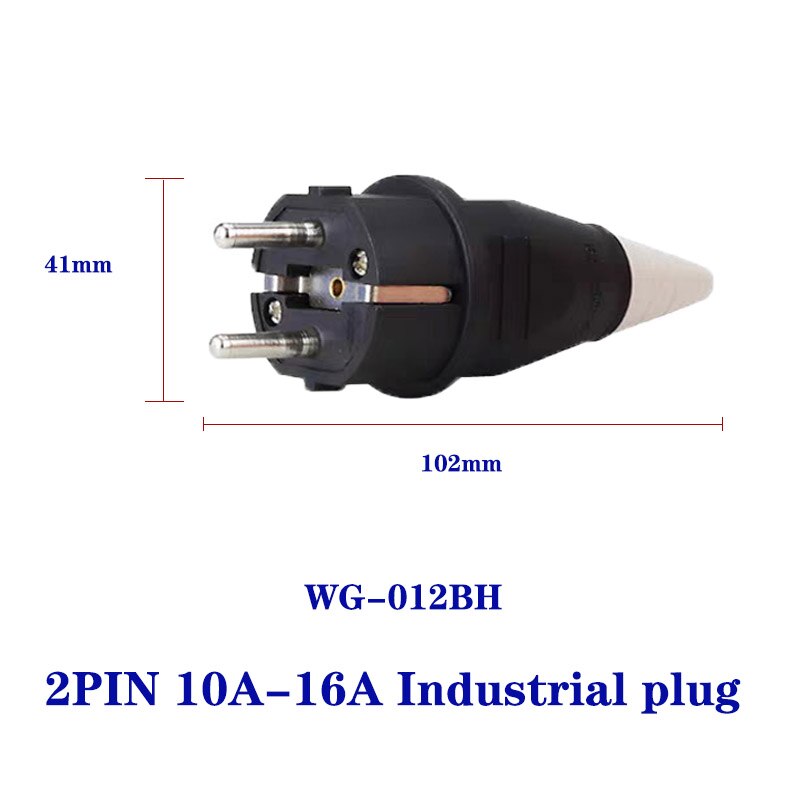 Industrial plug and socket 2 pin 10A-16A plug indu... – Grandado