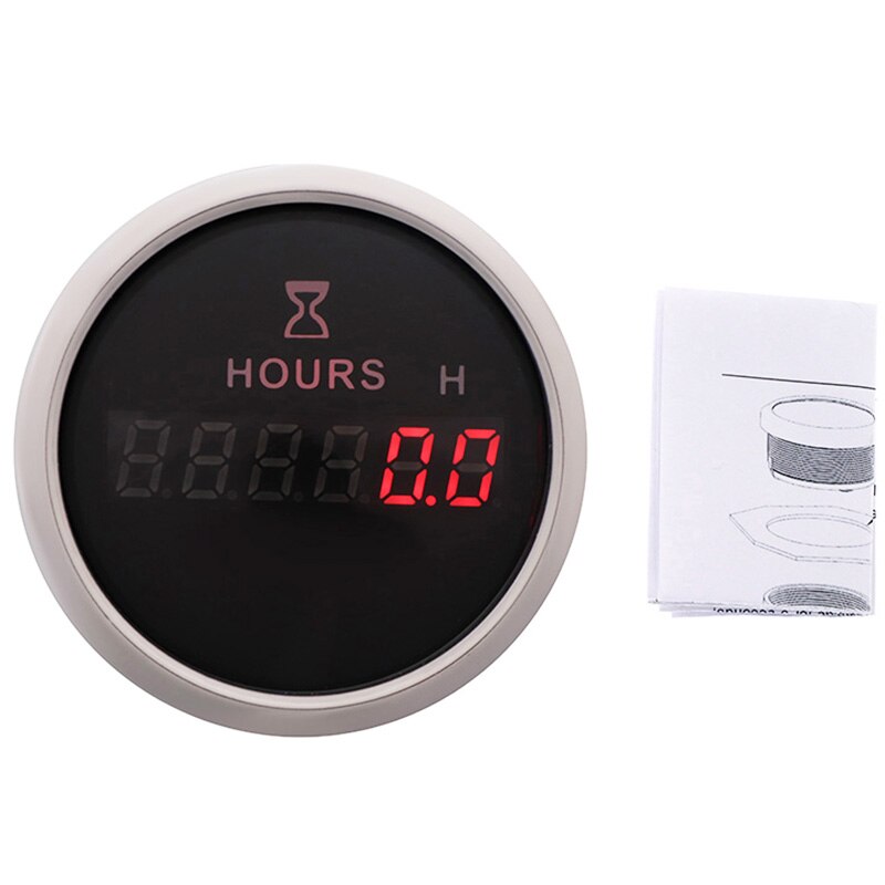 52mm Digital Hour Meters Waterproof Hourmeters LCD... – Vicedeal