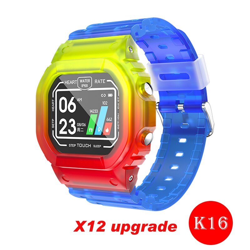 696 X12 Smart Watch waterproof Heart Rate Blood Pr... – Grandado