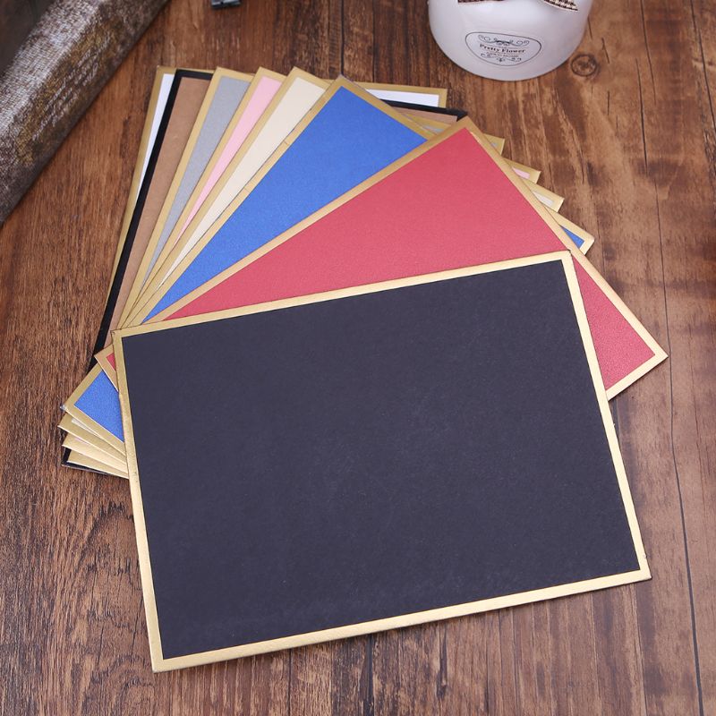 10pcs/set Retro Vintage Blank Craft Paper Envelope... – Grandado
