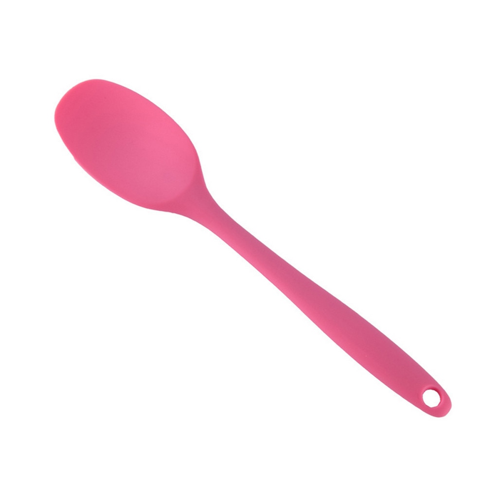 Cuchara sopera de silicona con mango largo, cuchar... – Grandado