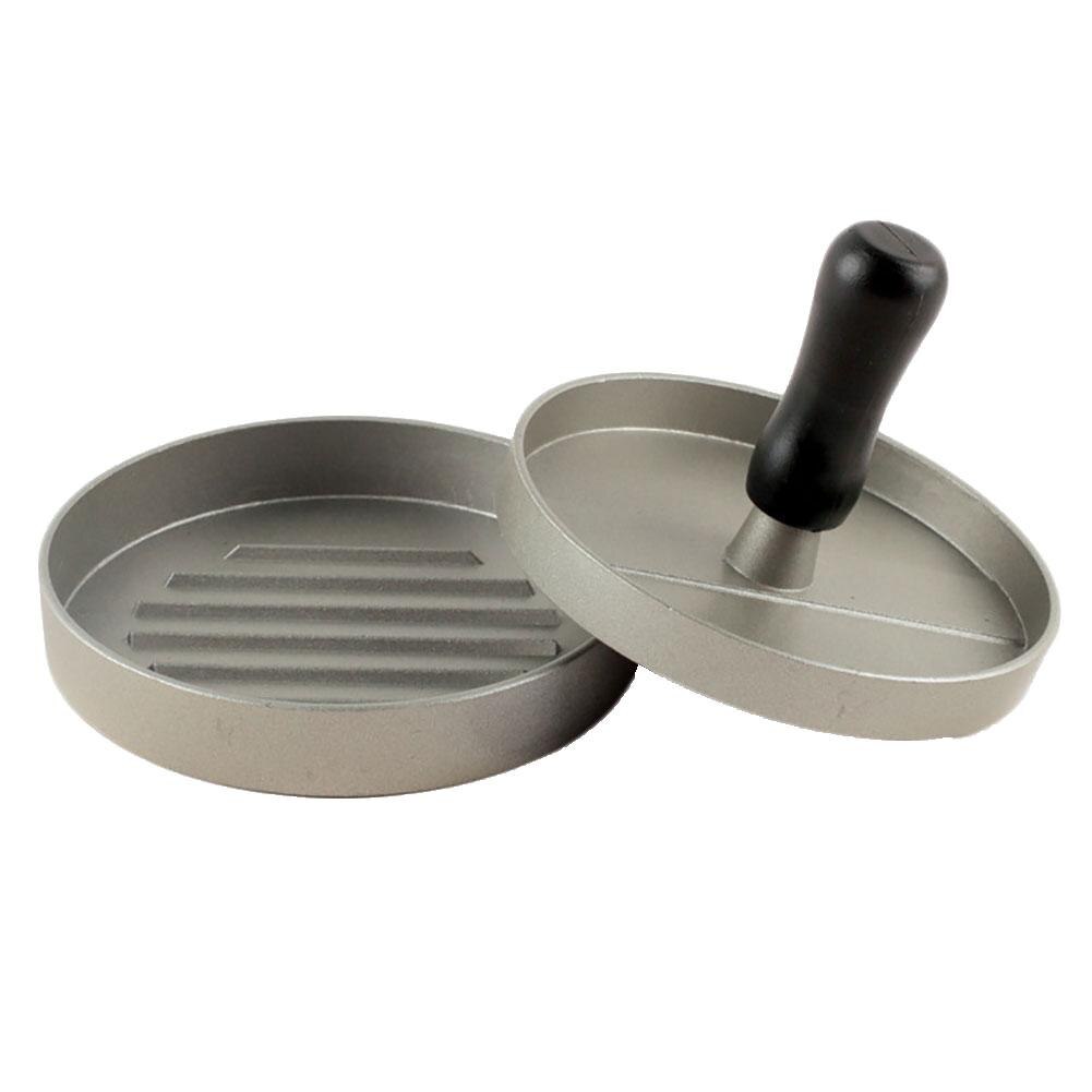 Round Shape Hamburger Press Aluminum Alloy 11 cm H... – Grandado
