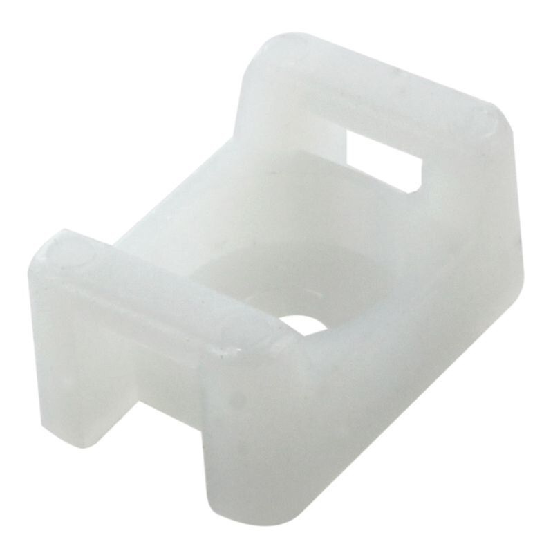 4.5mm Cable Tie Mount Wire Buddle Saddle Type Plas... – Grandado