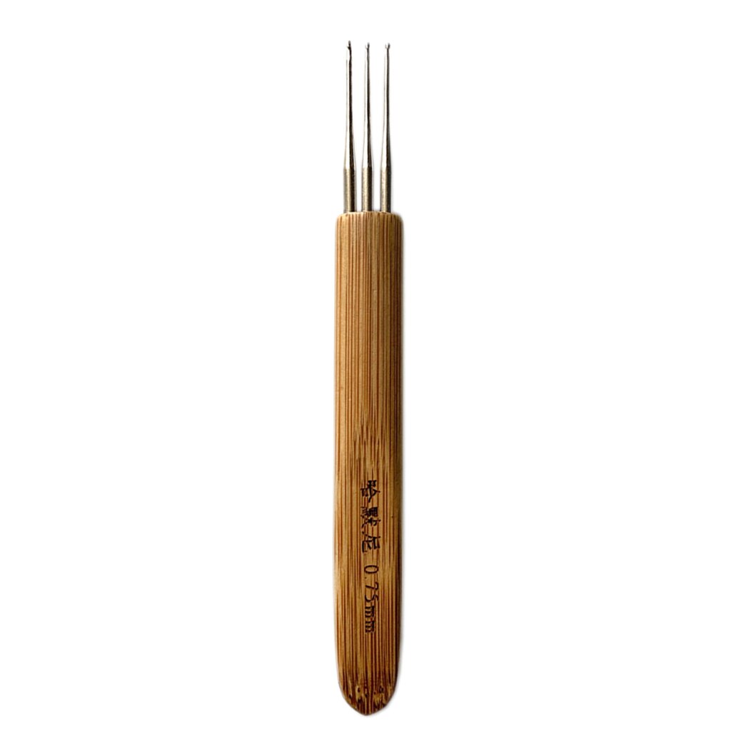 Bamboo Triple Dreadlocks Crochet Hook Stainless St... – Vicedeal