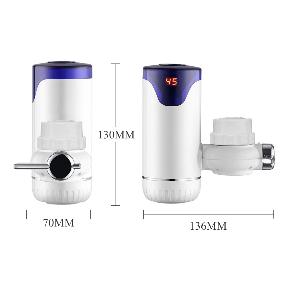 Digital Display Electric Kitchen Water Heater 220V... – Vicedeal