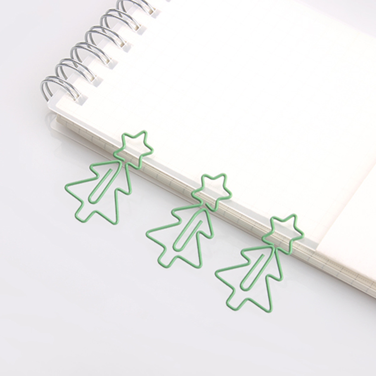 star on Christmas Tree shaped Paper clips Planner ... – Vicedeal