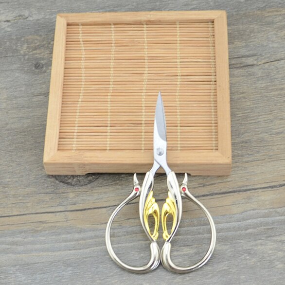 1PCS Vintage Steel Swan Shaped Tailor's Scissors S... – Grandado