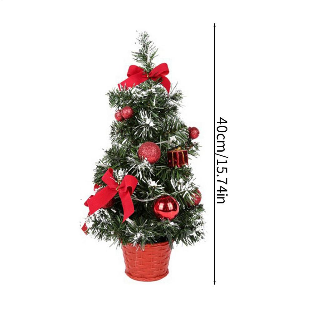 Christmas 40CM Tree Prelit Mini Christmas Tree Wit... – Vicedeal