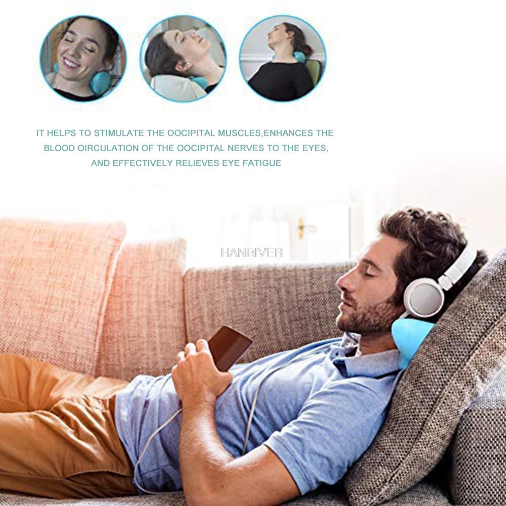 Relax Massage Pillow C-Rest Neck Acupressure Pillo... – Grandado