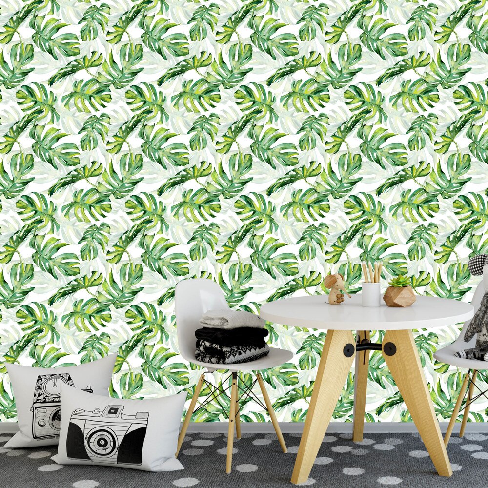 Wallpaper Wall Sticker Tropical Jungle Self-adhesi... – Vicedeal