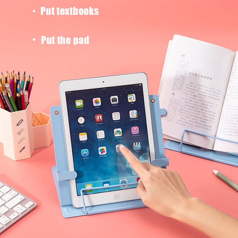 De Verstelbare Draagbare Metalen Reading Plank Ond... – Grandado