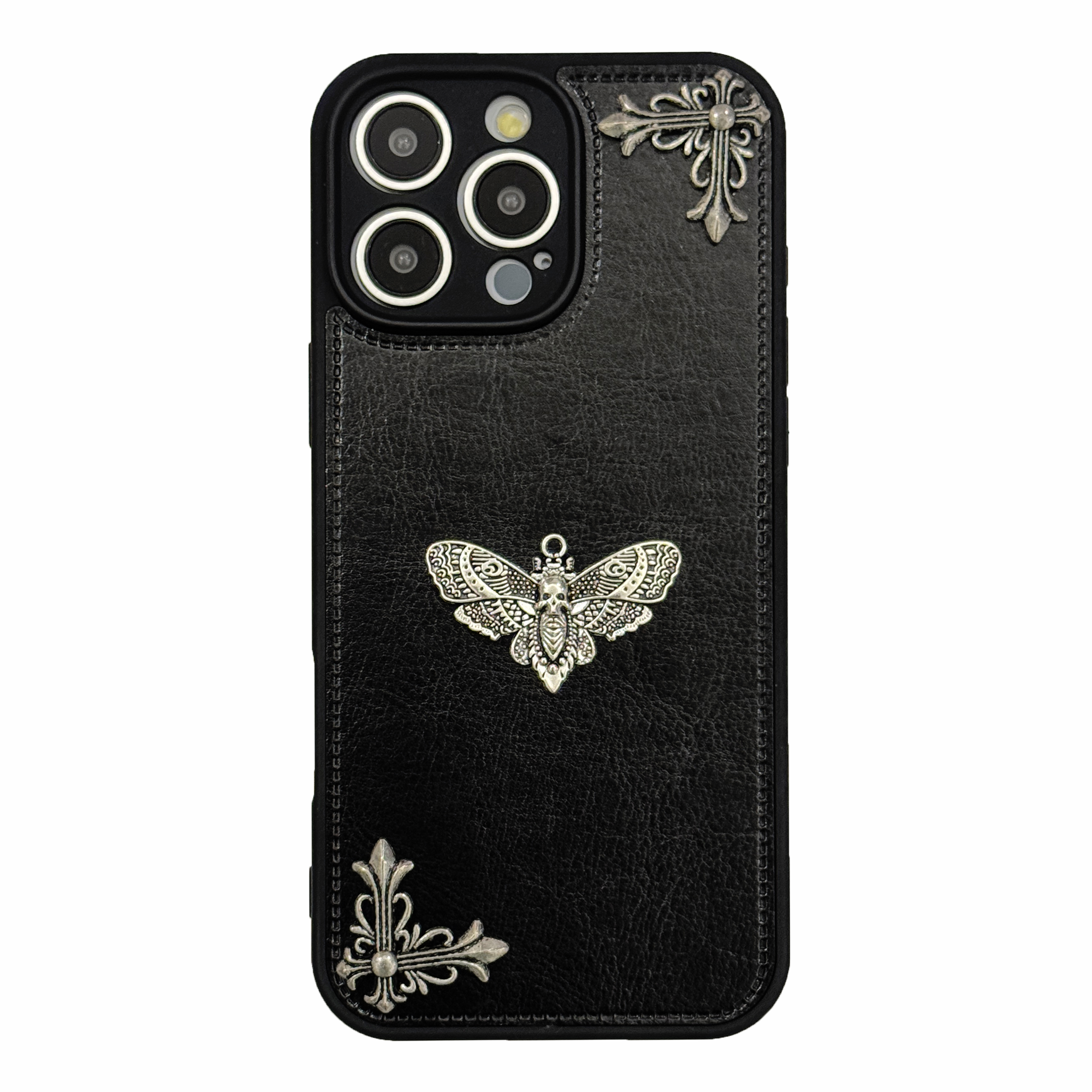 Luxe Gothic Hoogwaardige Lederen Telefoon Case voo... – Grandado