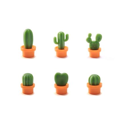6Pcs Magneten Leuke Mini Vetplant Vaas Set Magneet... – Vicedeal