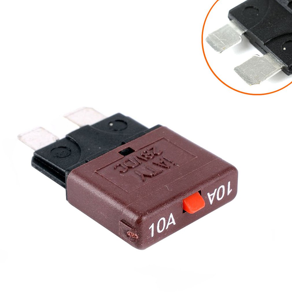 10A Fuse 12v/24v Fits Circuit Breaker Blade Automo... – Vicedeal