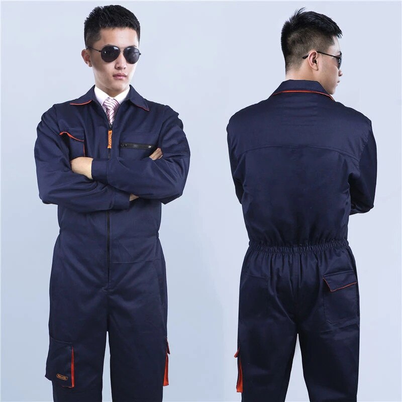 Work Overall Uniform Men Women Working Coveralls W... – Vicedeal