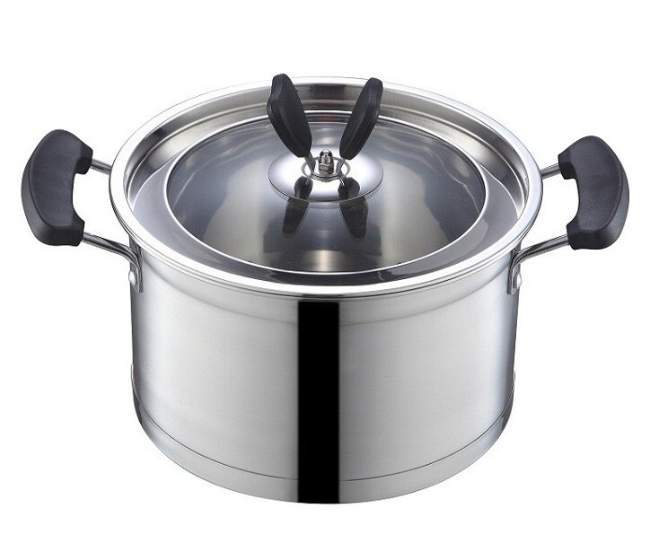 casserole 4 litre stainless steel pot noodles cook... – Grandado