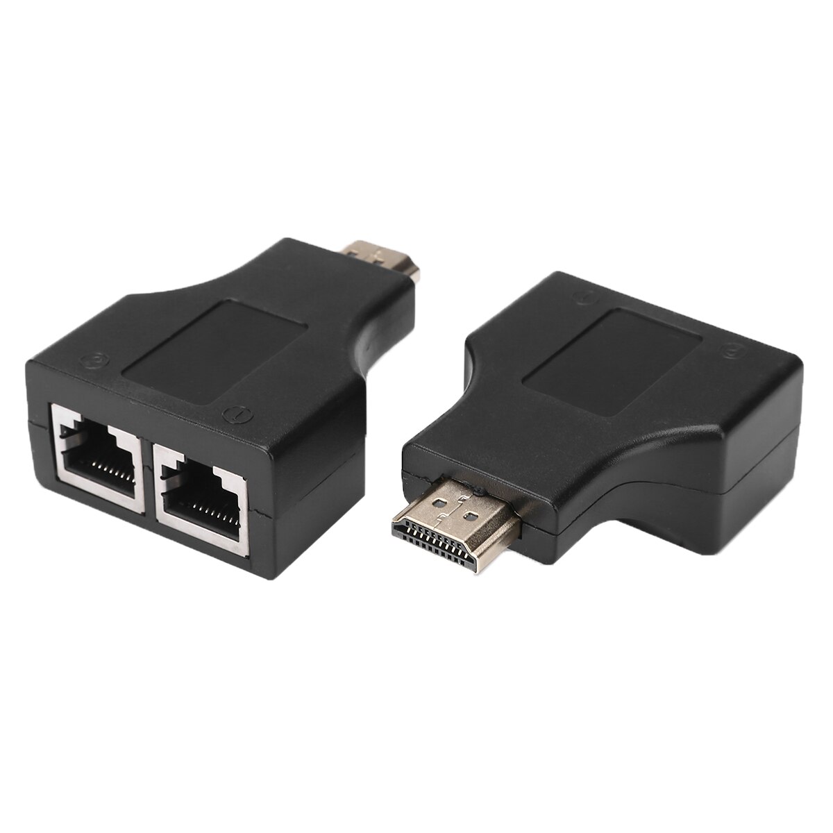 2pcs Dual RJ45 Converter Adapter Cat 5/6 UTP LAN E... – Grandado