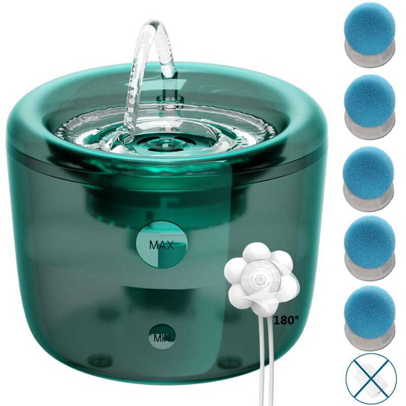 Automatic Sensor Cat Water Fountain Electric Mute ... – Grandado