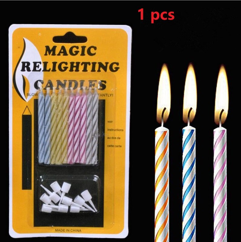 10 Pcs/set Magic Props Birthday Party Candle Relig... – Grandado