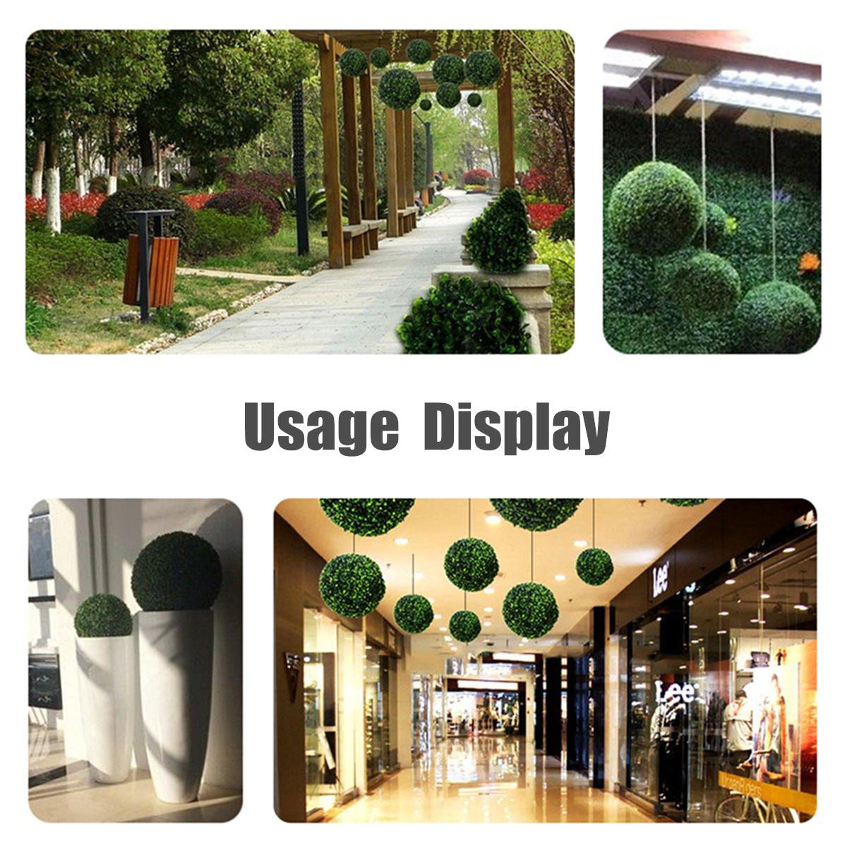 Large 48cm 42cm Artificial Plant Ball Topiary Tree... – Vicedeal