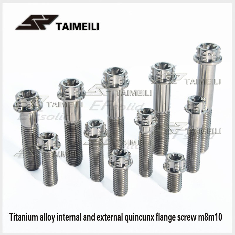 TAIMEILI 1pcs Titanium screws flower head flange s... – Vicedeal